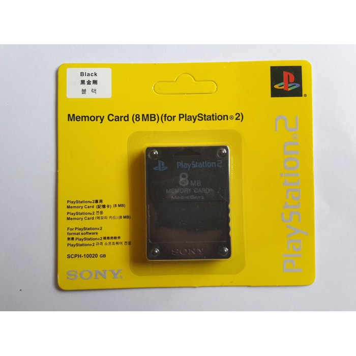 Jual MC MMC memory memori card playstation PS 2 PS2 8MB HITAM | Shopee Indonesia