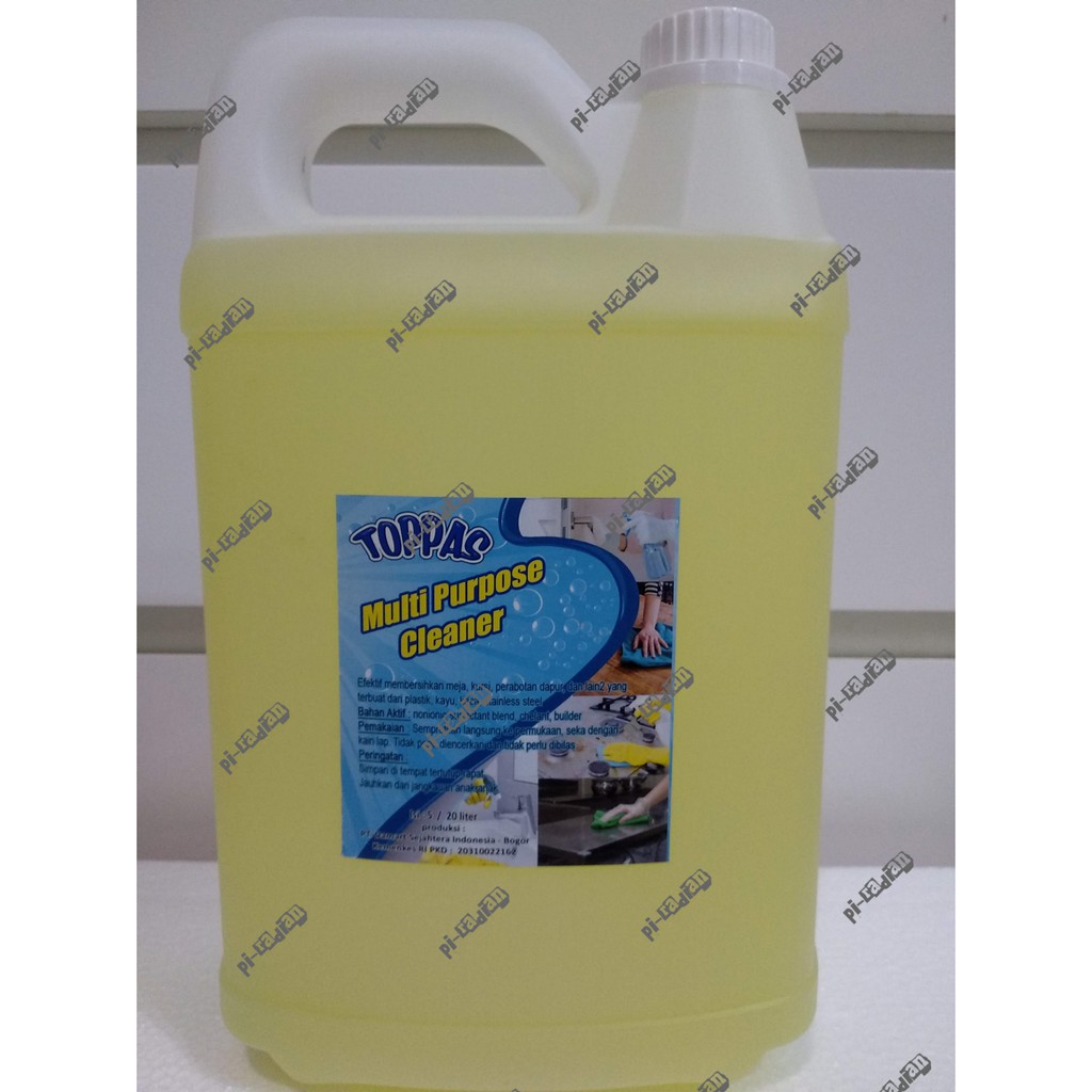 Jual TOPPAS Multi Purpose Cleaner ( MPC ) 5 liter 5 L murah | Shopee ...