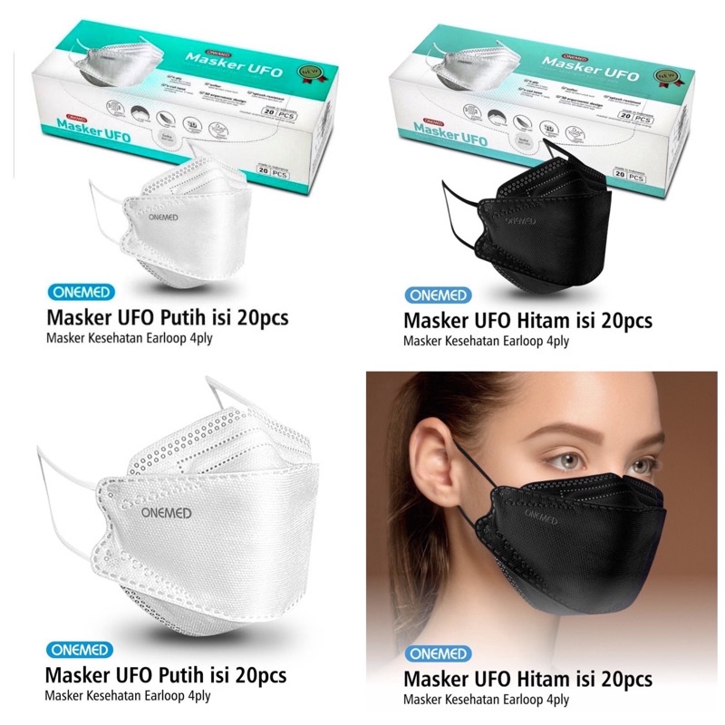 Jual Masker Medis UFO onemed 4 ply | Shopee Indonesia