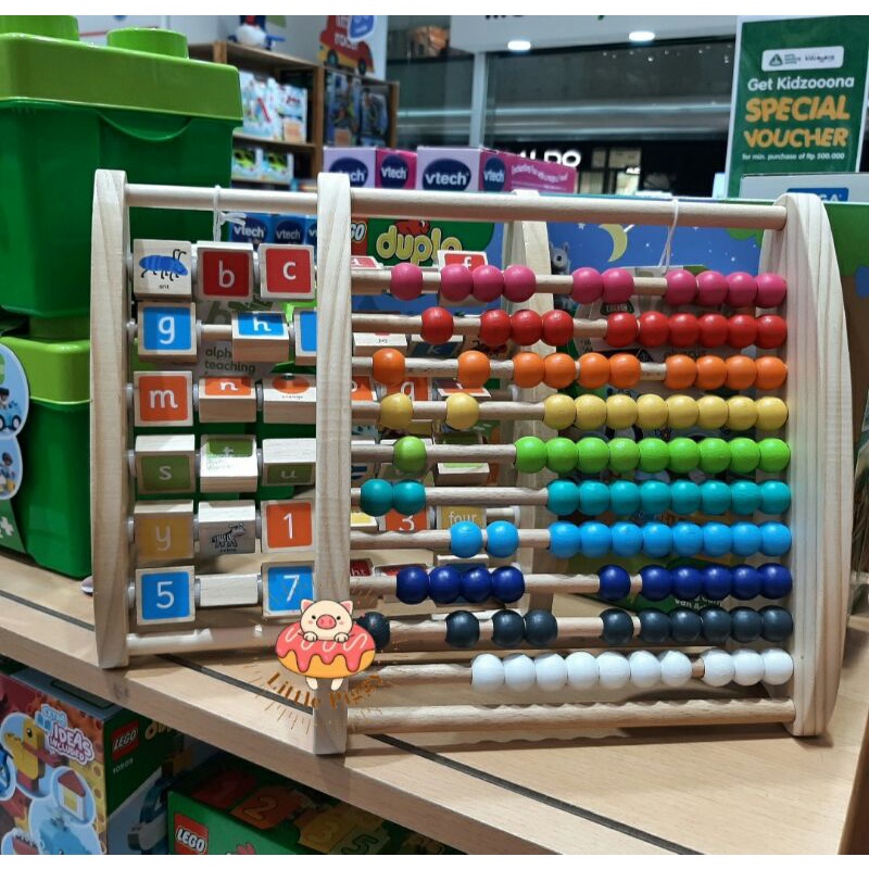 Jual ELC alphabet / abacus teaching frame | Shopee Indonesia