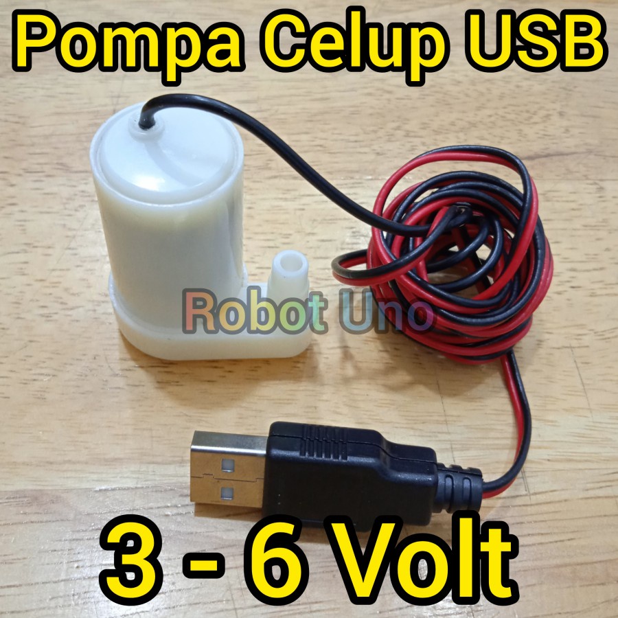 Jual Pompa Celup USB Mini Micro Submersible Water Pump 3-6V Pompa Air ...