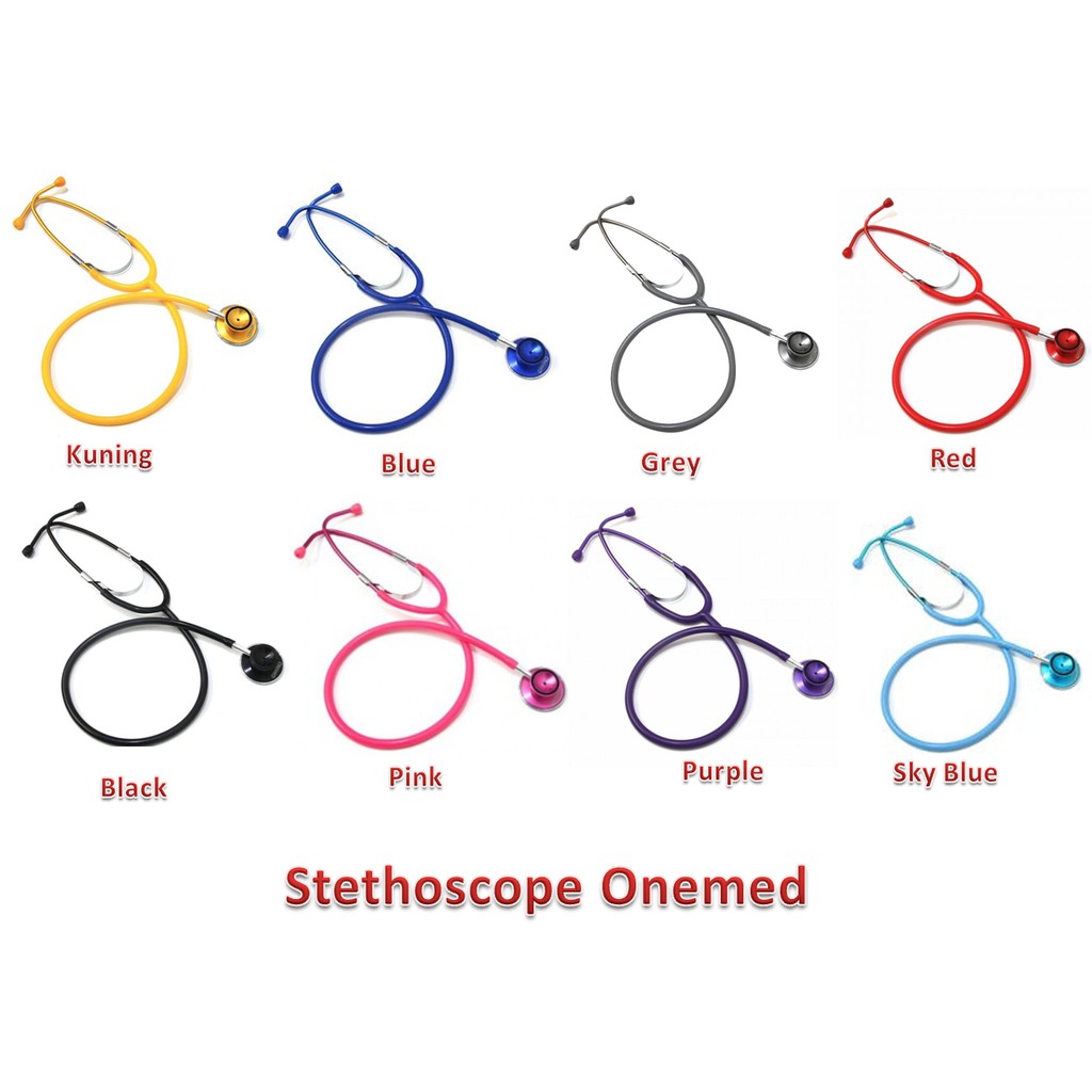 Jual Stetoskop Onemed Standard full colour Stethoscope Onemed Standard Full Colour | Shopee ...