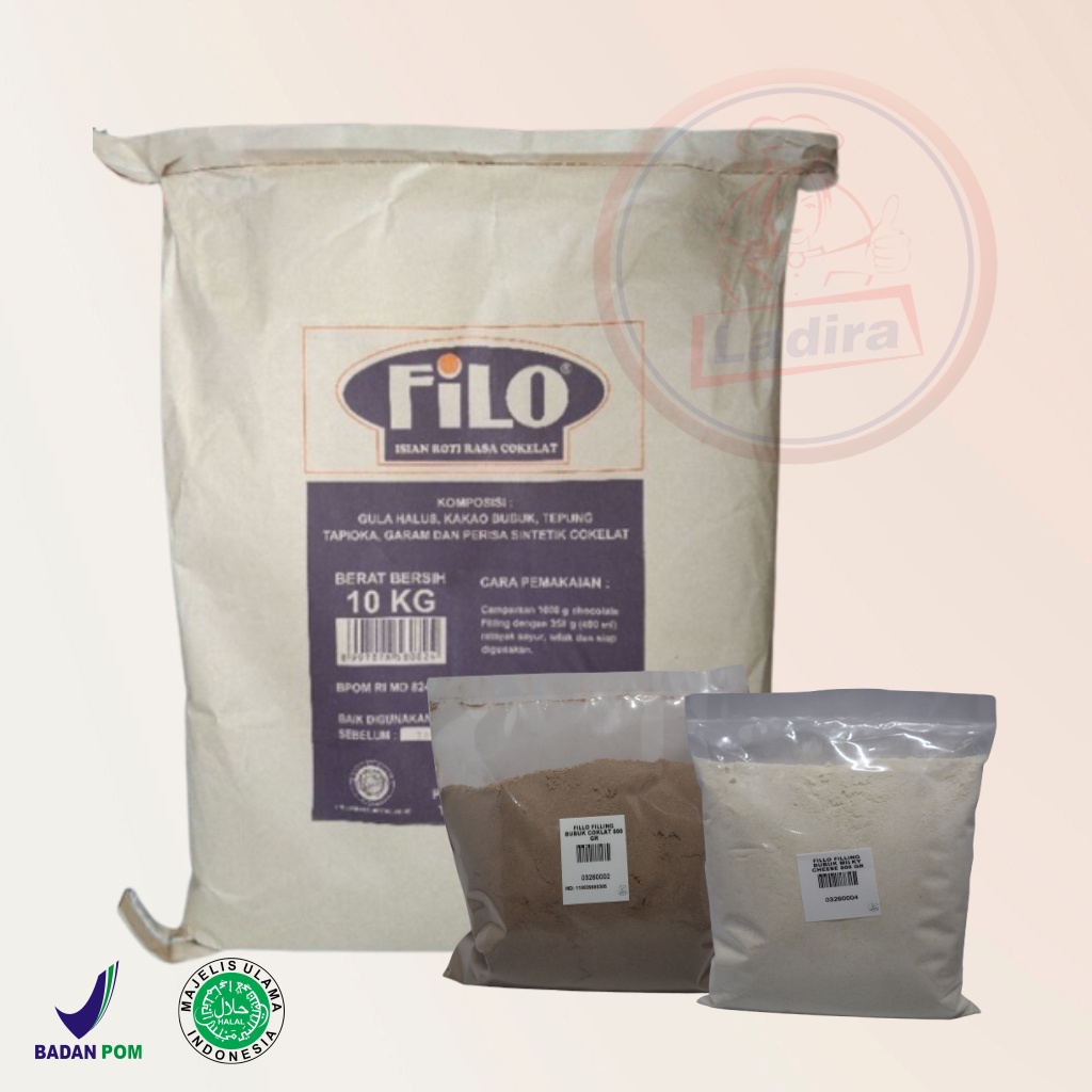 Jual FILLO FILLING BUBUK COKLAT / MILKY CHEESE 500 GR | Shopee Indonesia