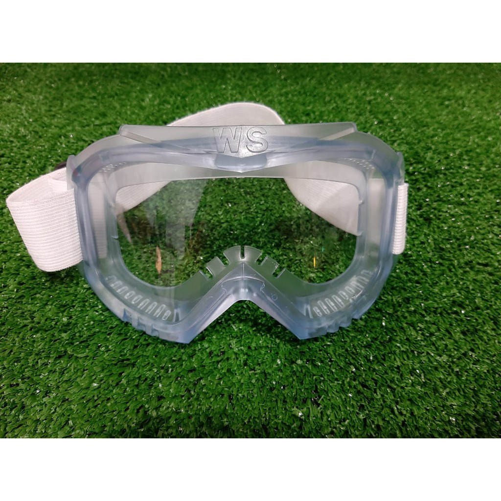 Jual KACAMATA GOGGLE MEDIS / Kacamata goggle transparant | Shopee Indonesia