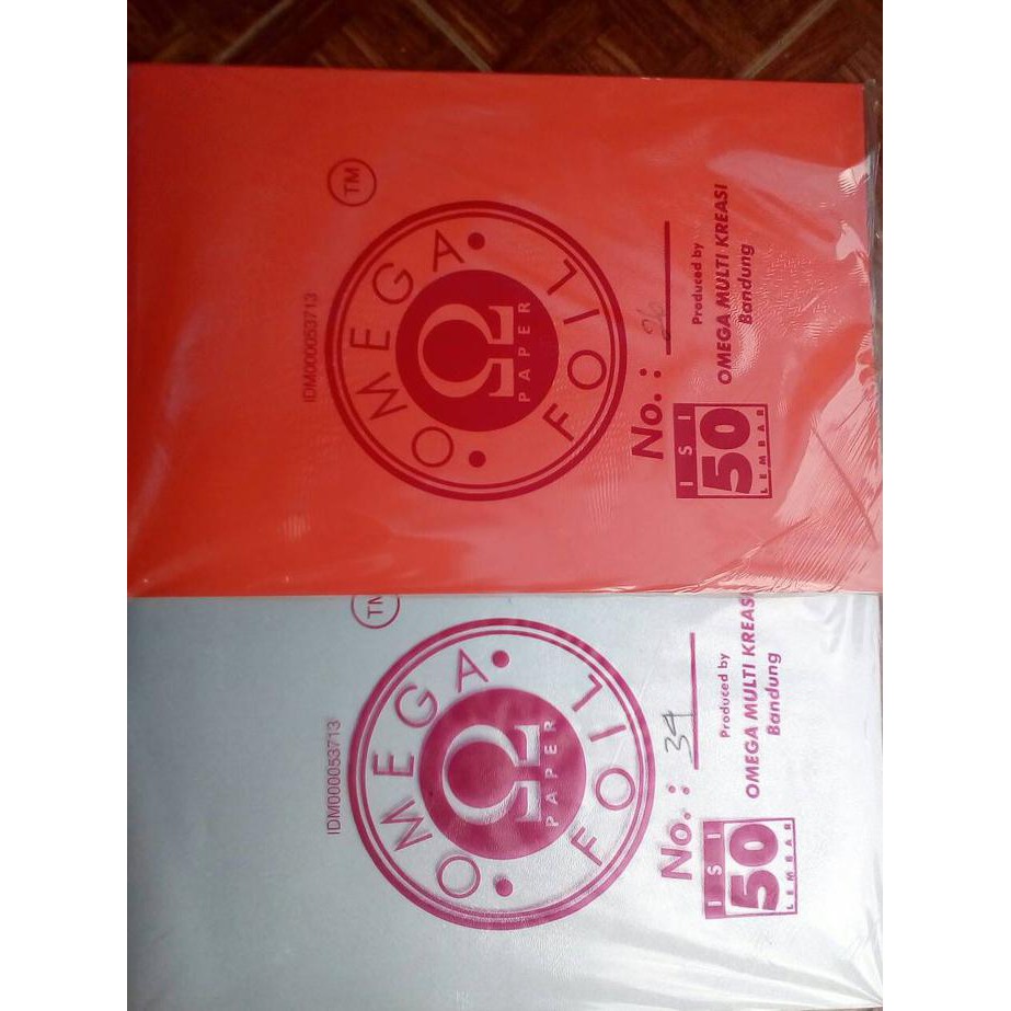 Jual Kertas Omega Foil | Shopee Indonesia