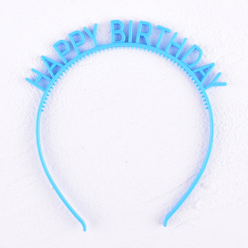 Jual Bando Happy Birthday Gold / Rosgold / Warna Warni / Bando Ulang ...