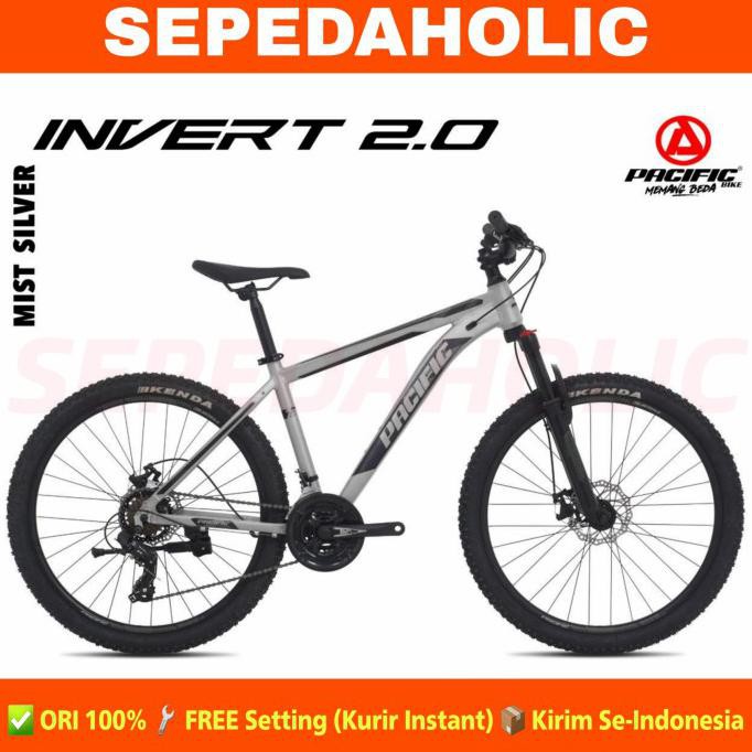 Jual Sepeda Gunung 26 Inch MTB PACIFIC INVERT 2.0 Alloy 3x7 Speed ...