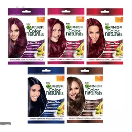 Jual Garnier Color Naturals Ultra Color Sachet 30 ml x 2 | Shopee Indonesia