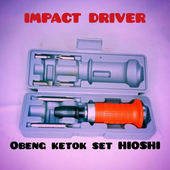 Jual OBENG KETOK SET OBENG PUTAR PUKUL IMPACT DRIVER 7PCS | Shopee ...