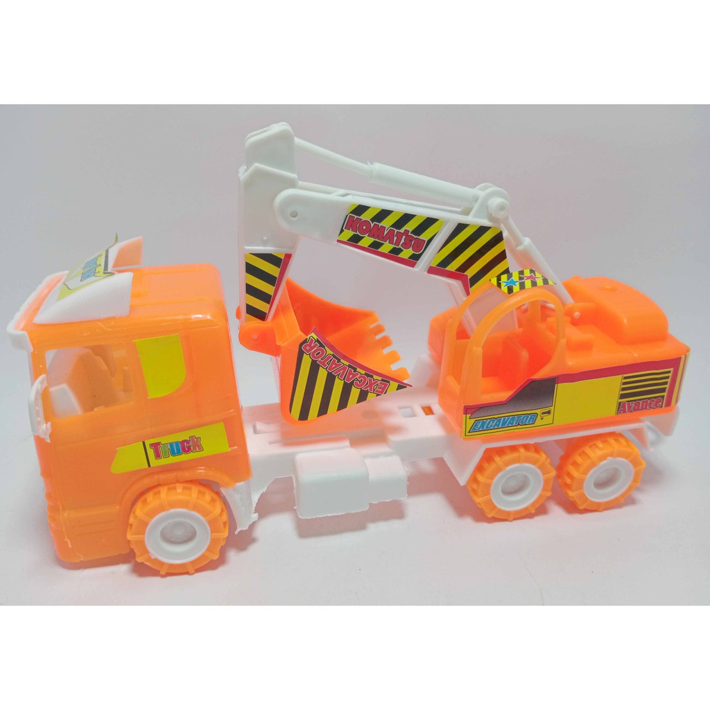 Jual MAINAN MOBIL BEGO Truk Konstruksi / Truk Exavator / Truk Cakruk ...