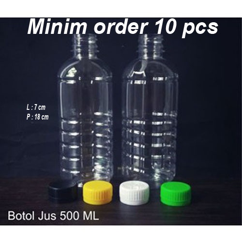 Jual Botol Plastik 500 ml / Botol Plastik Jus 500 ml | Shopee Indonesia