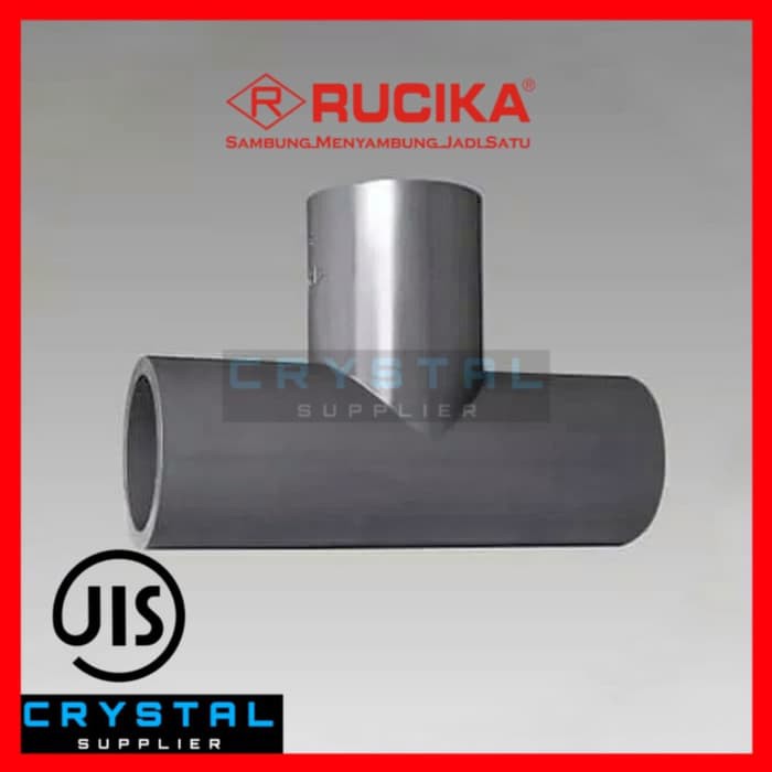 Jual TEE RUCIKA 1/2" inch Polos AW PVC / T / Te 1/2" | Shopee Indonesia