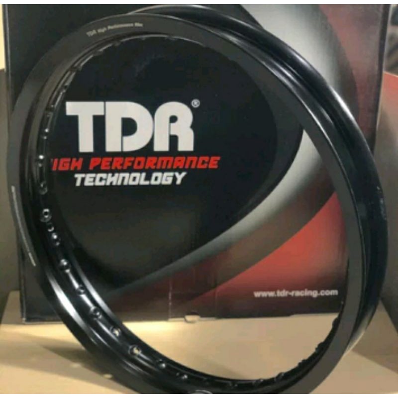 Jual Velg Peleg Rim TDR W shape 185 x 17 Matte Black TDR Racing Hitam ...