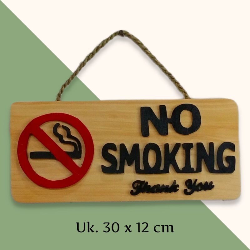 Jual Tulisan No Smoking - Smoking Area - Dilarang Merokok - Tempat ...