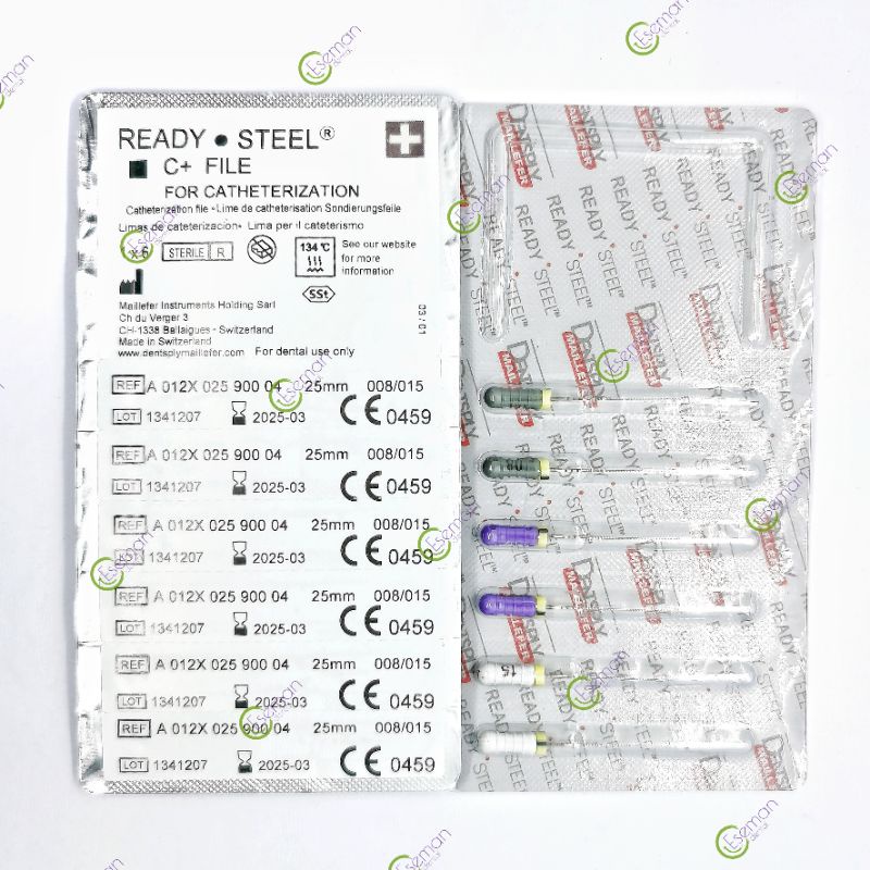 Jual Dentsply Ready Steel C+ File Catheterization C Pilot Jarum Endo ...
