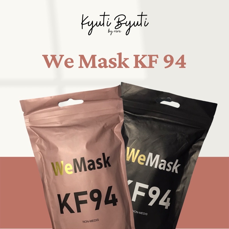 Jual KYUTIBYUTI MASKER WE MASK KF 94 | Shopee Indonesia