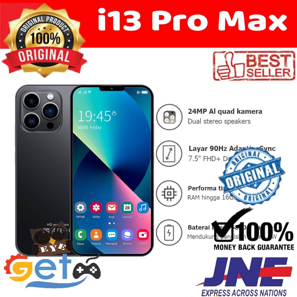 Jual Hp i13 Pro Max 4G - 128GB - original - garansi | Shopee Indonesia
