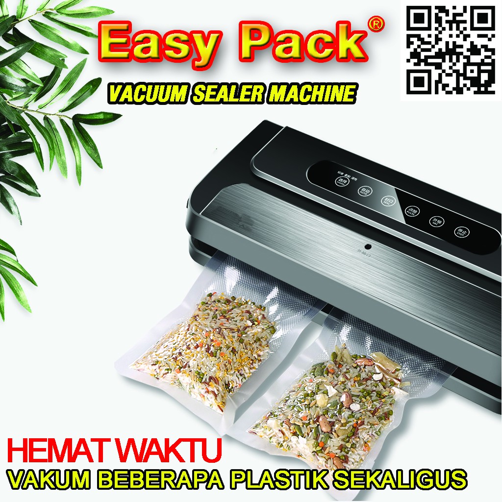 Jual Mesin Vakum Makanan Vacuum Sealer EASY PACK GW-01 V1002 Automatis ...