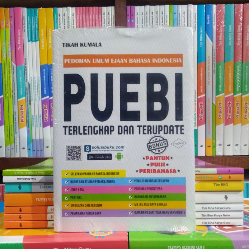 Jual PUEBI Terlengkap dan terupdate (Pedoman Umum Ejaan Bahasa ...