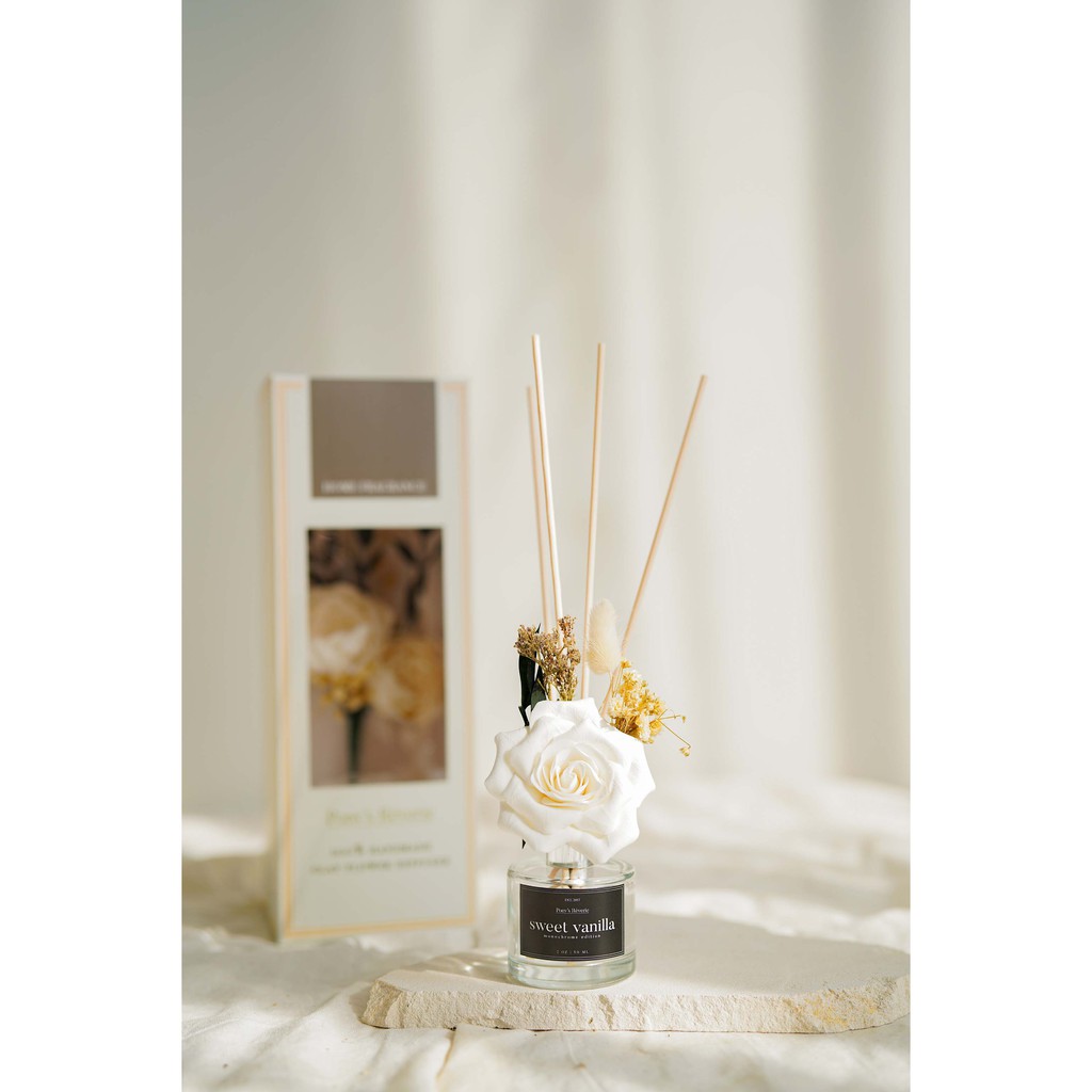 Jual PONYS REVERIE Clay Flower Reed Diffuser 50 ml - ZAZEN | Shopee ...