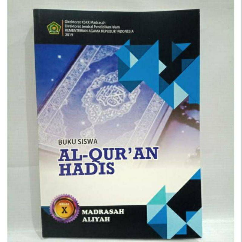 Jual BUKU TERKAIT QURDIST AL-QURAN HADIST MADRASAH ALIYAH KELAS 10, 11, 12 KEMENAG | Shopee ...