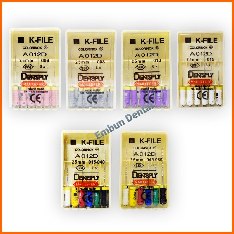 Jual K-file kfile Dentsply ukuran 25mm | Shopee Indonesia