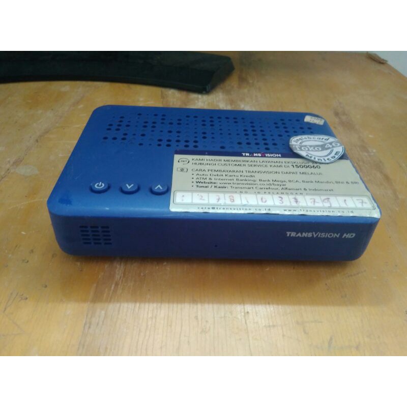 Jual Set Top Box STB Decorder Receiver TV HD Transvision HS3G01 HS 3G01 ...