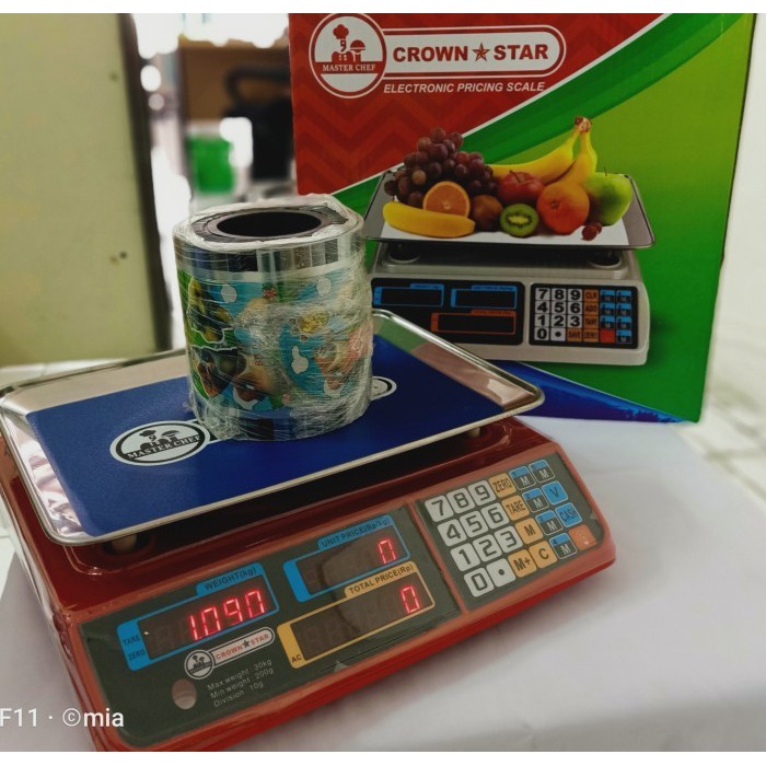 Jual Timbangan duduk digital / buah/ sayuran/timbangan buah digital ...