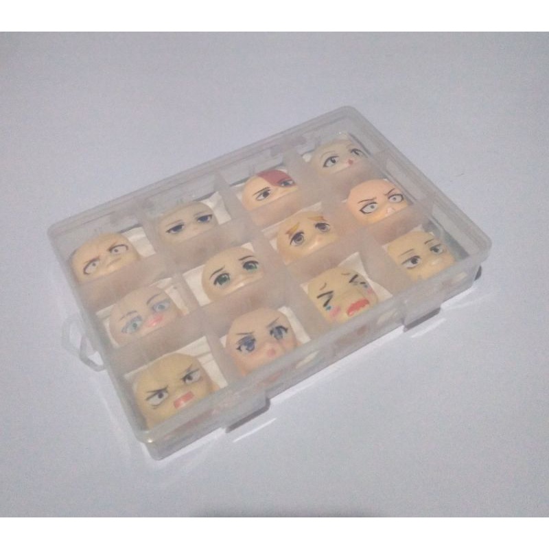 Jual kotak penyimpanan face nendoroid / box organizer nendoroid ...