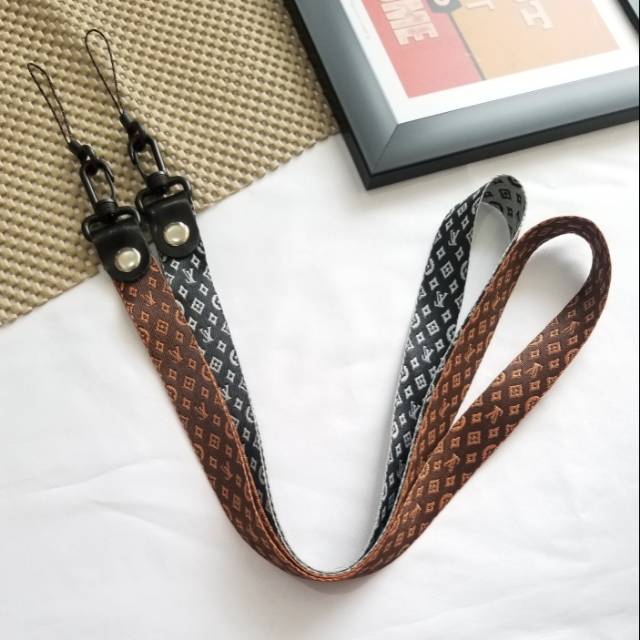 Jual Tali Hp Brand / Lanyard / Tali Gantungan Hp / Tali id Card lebar ...