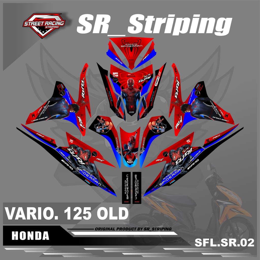 Jual Sticker Decal Full Body VARIO 125 Old - Sticker Decal VARIO 125 ...