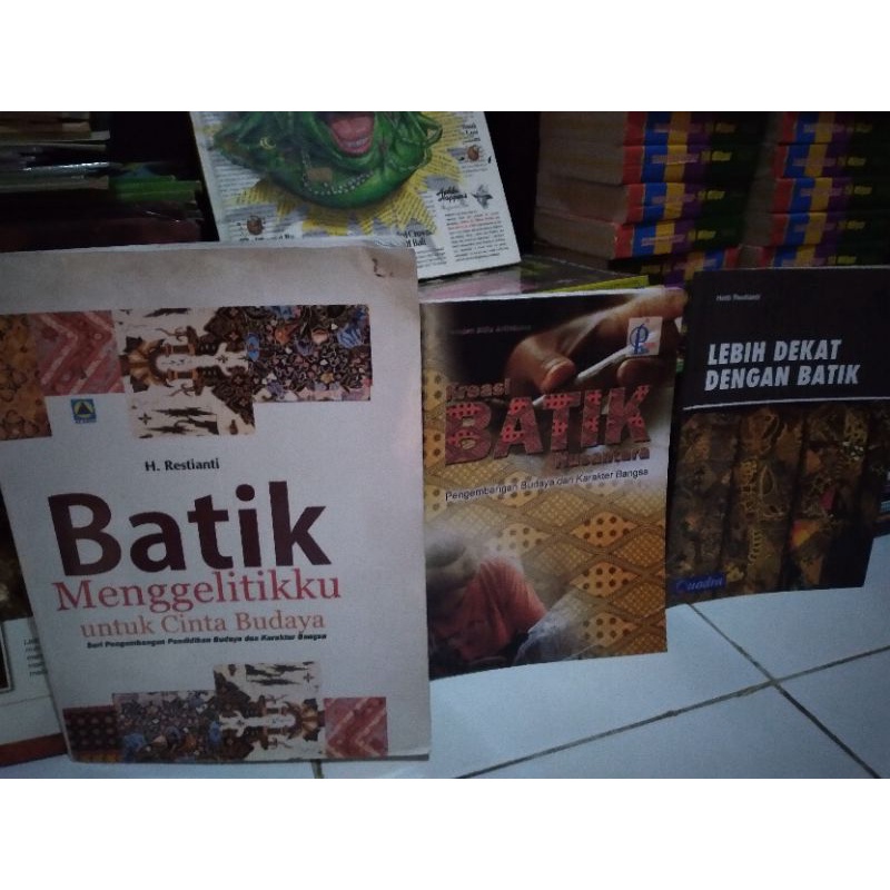 Jual Buku batik Indonesia paket 3 buku | Shopee Indonesia