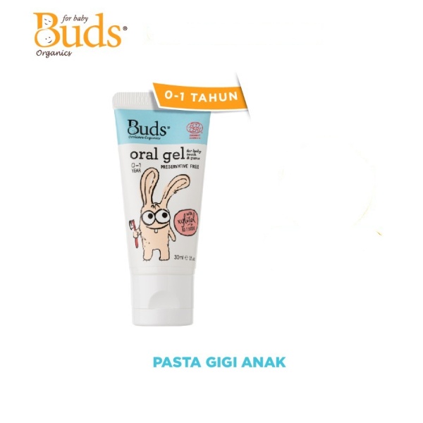 Jual Buds Oral Gel for Baby Teeth and Gums (0-1 years) 30 ml | Shopee ...