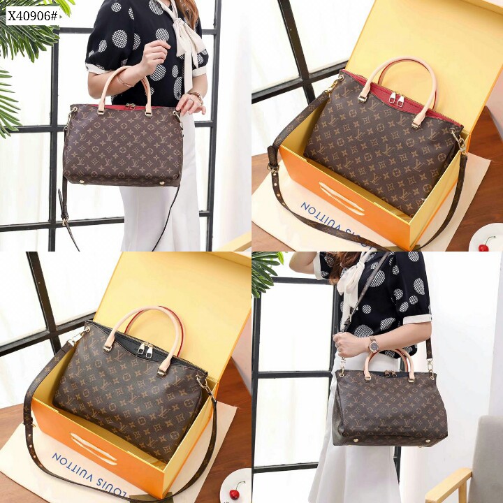 Jual Tas LV Louis Vuitton Pallas X40906 LOP 101 batam impor original ...