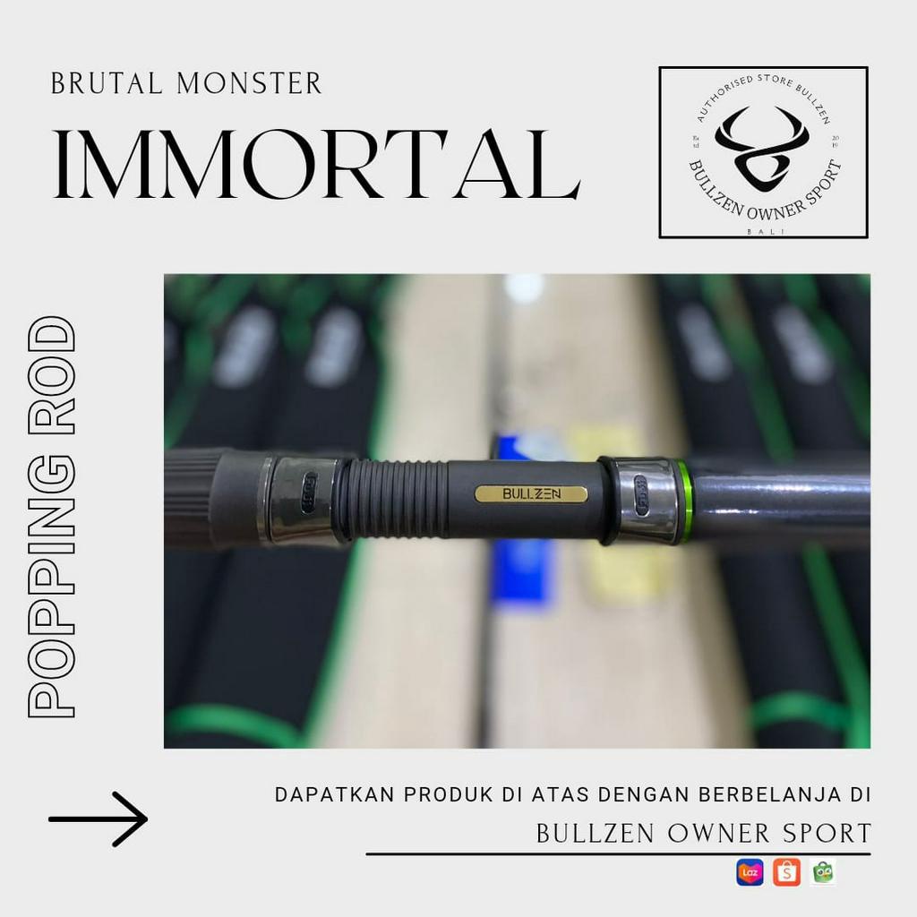 Jual Joran Pancing Popping Bullzen IMMORTAL MAX DRAG 30 Kg/ pancing ...