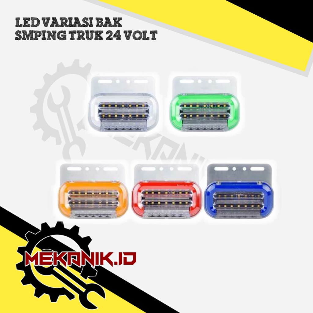 Jual lampu led variasi bak truk 24 volt isi 4 pcs | Shopee Indonesia