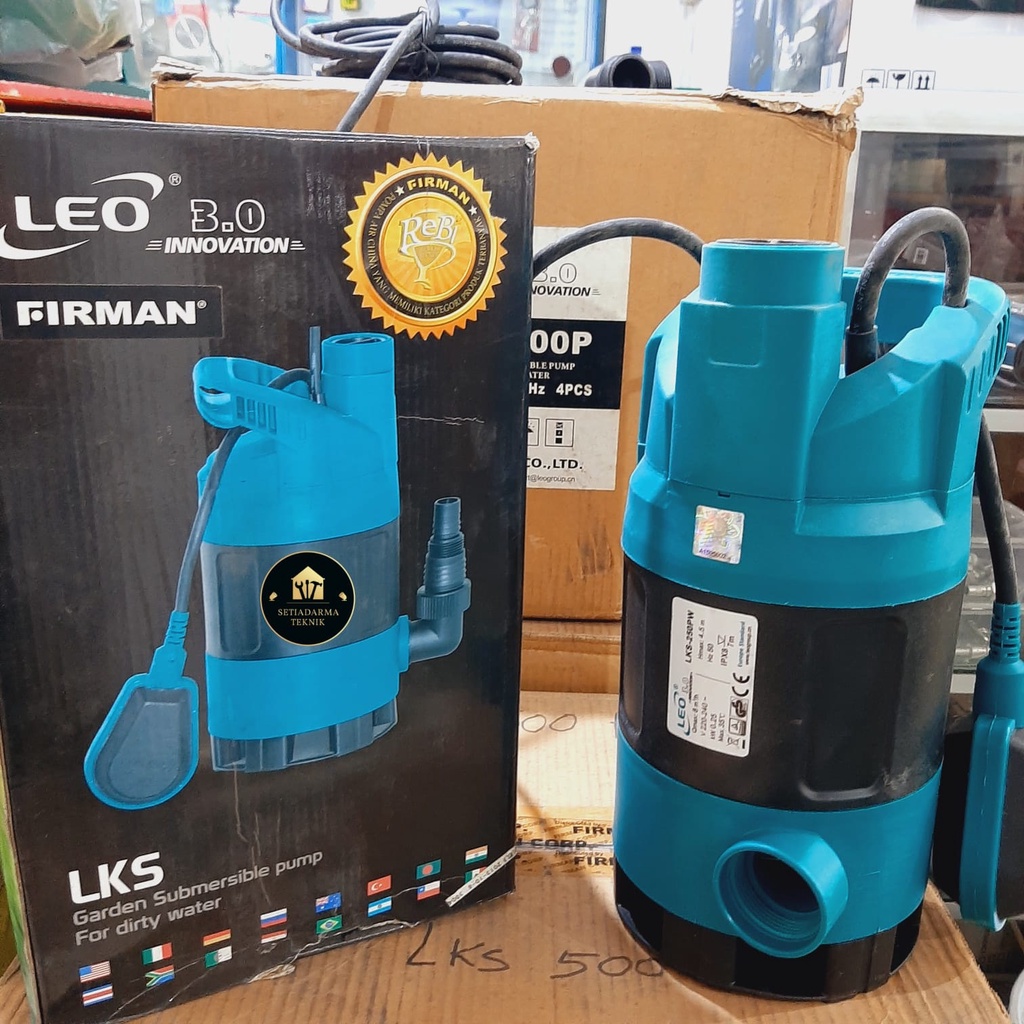 Jual POMPA CELUP AIR KOTOR LKS 1000 PW FIRMAN//GARDEN SUBMERSIBLE PUMP LKS1000PW FIRMAN | Shopee ...