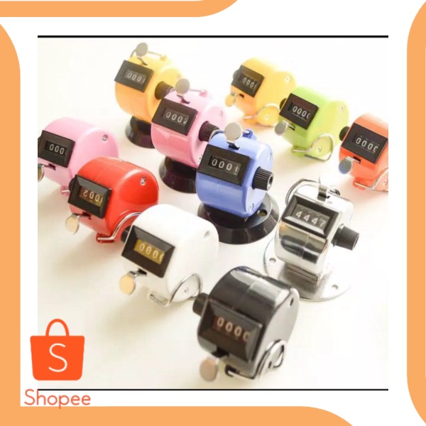 Jual HAND TALLY COUNTER 4 DIGIT ALAT HITUNG COUNTER DESK TALLY COUNTER ...