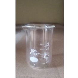 Jual Beaker 25 ml pyrex / gelas kimia 25 ml pyrex | Shopee Indonesia