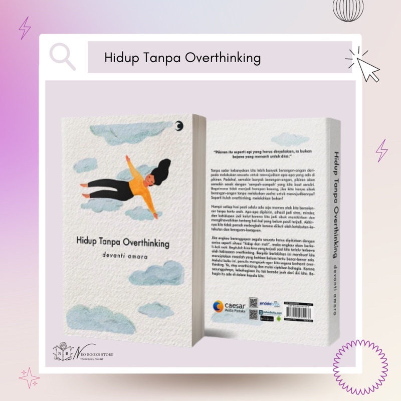 Jual Buku Self Improvement: Hidup Tanpa Overthinking | Shopee Indonesia