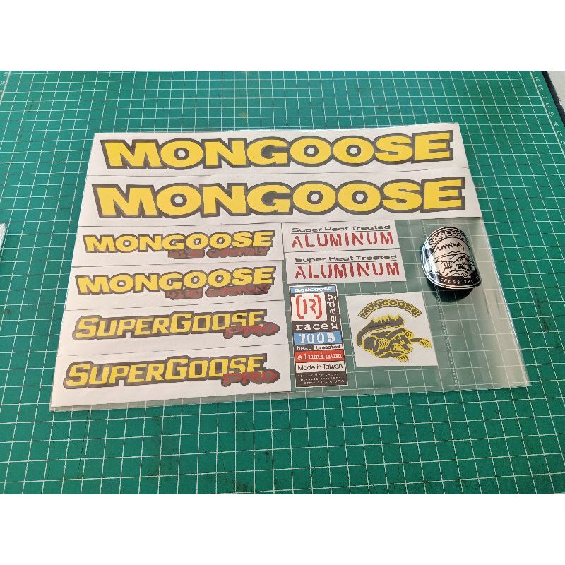 Jual stiker dan emblem sepeda mongoose supergoose | Shopee Indonesia