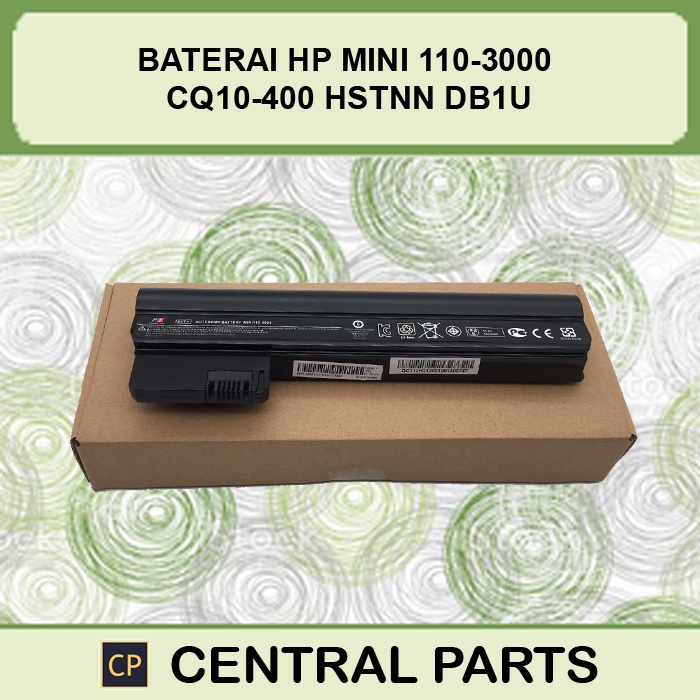 Jual Battery Baterai Laptop HP MINI 110-3000 110-3110 110-3014TU BLACK ...
