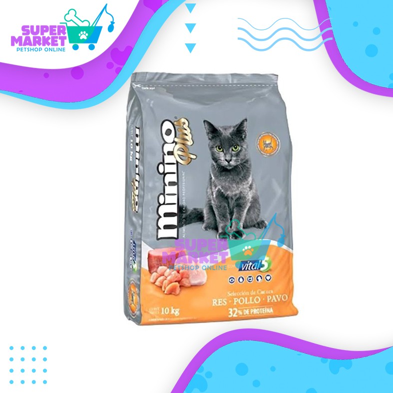 Jual MININO Plus Cat Food 10kg | Shopee Indonesia