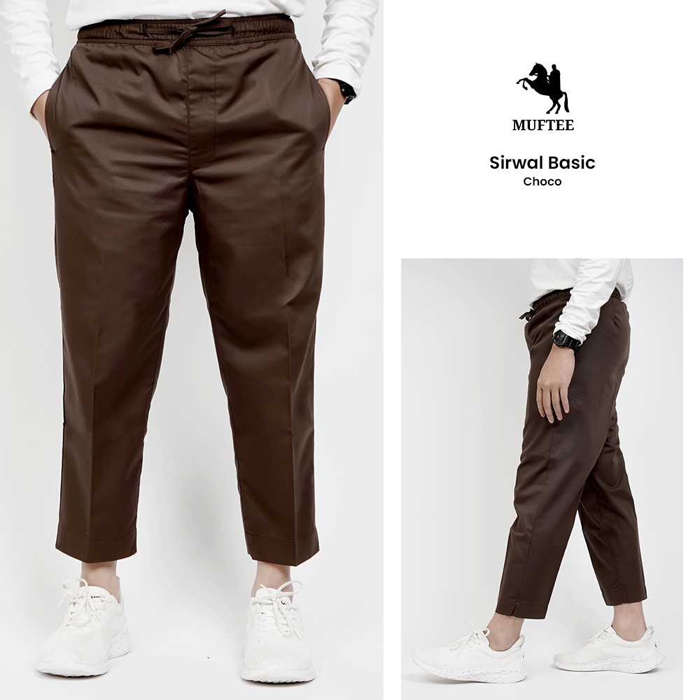 Jual Muftee Sirwal Basic Celana Muslim Sunnah Trendy dan Syar'i Size M ...