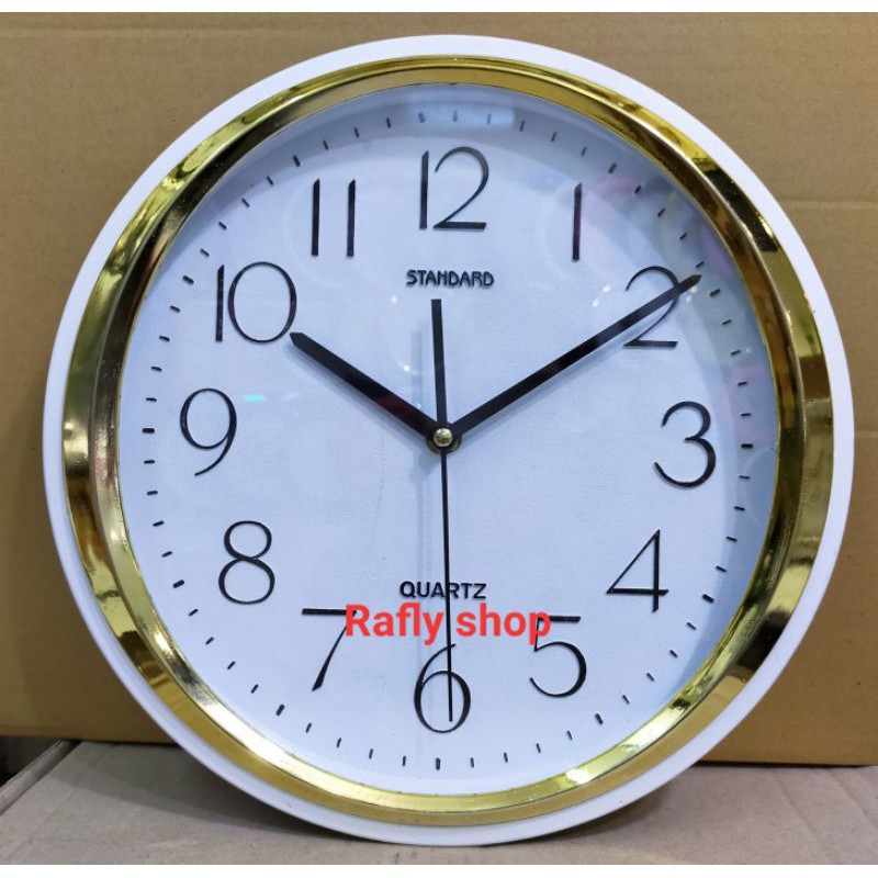 Jual jam Dingding standart crome 32cm | Shopee Indonesia