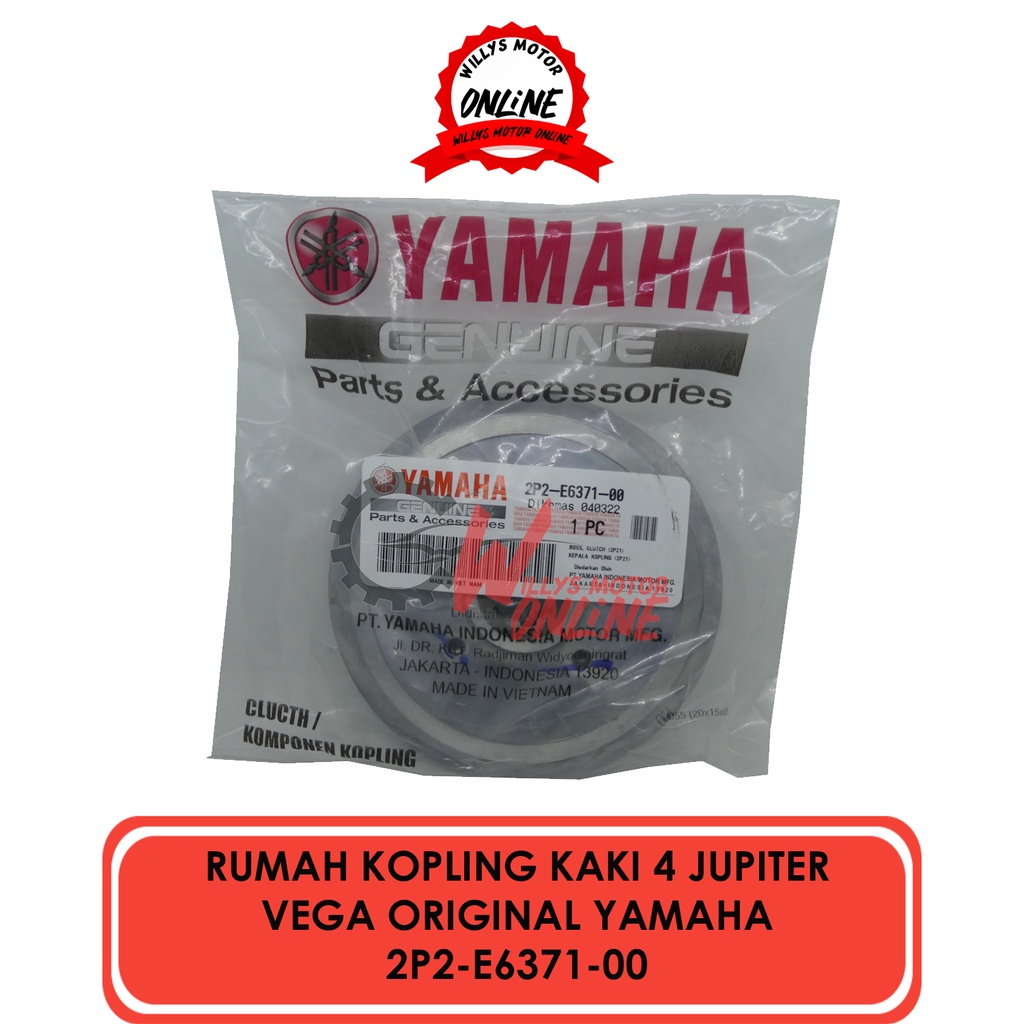 Jual RUMAH KOPLING KAKI 4 JUPITER Z VEGA ORIGINAL YAMAHA GENUINE PART 2P2-E6371-00 | Shopee ...