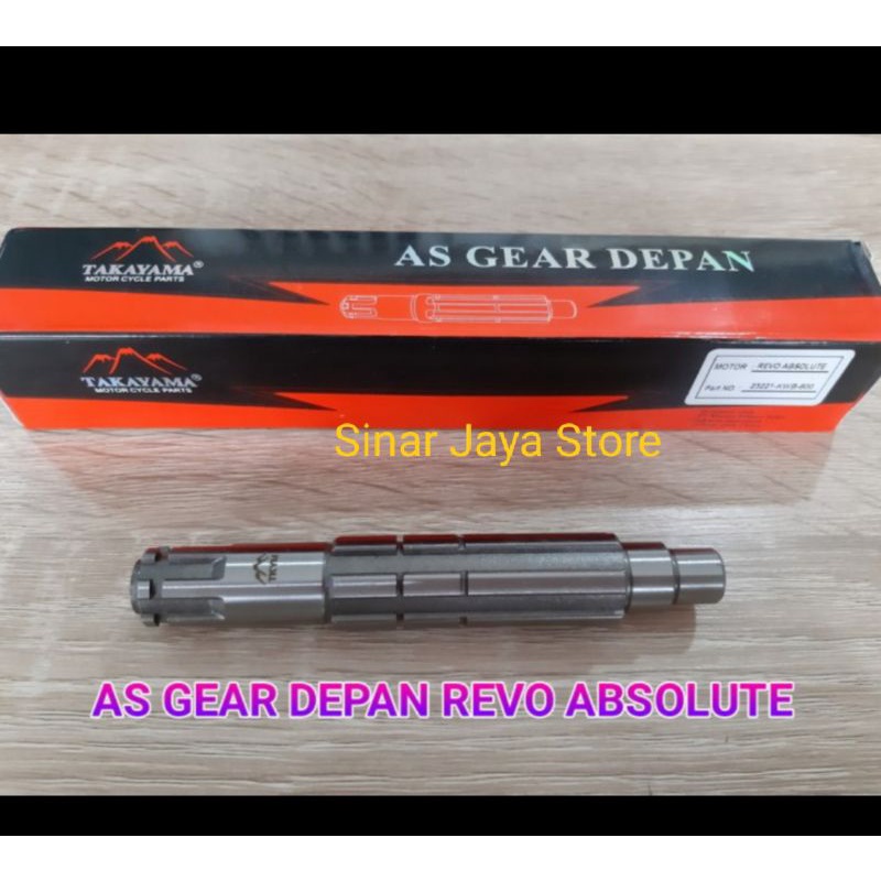 Jual As Gear Depan / As Gigi Tarik Revo Absolute Takayama | Shopee ...
