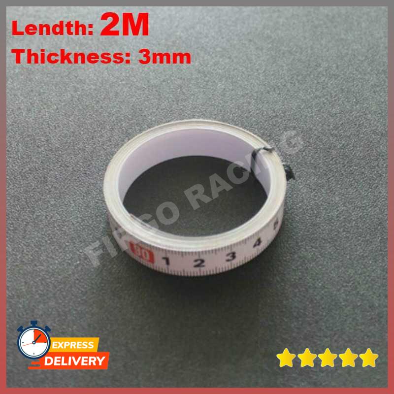Jual Meteran Tempel Adhesive Scale Bar 2 Meter | Shopee Indonesia