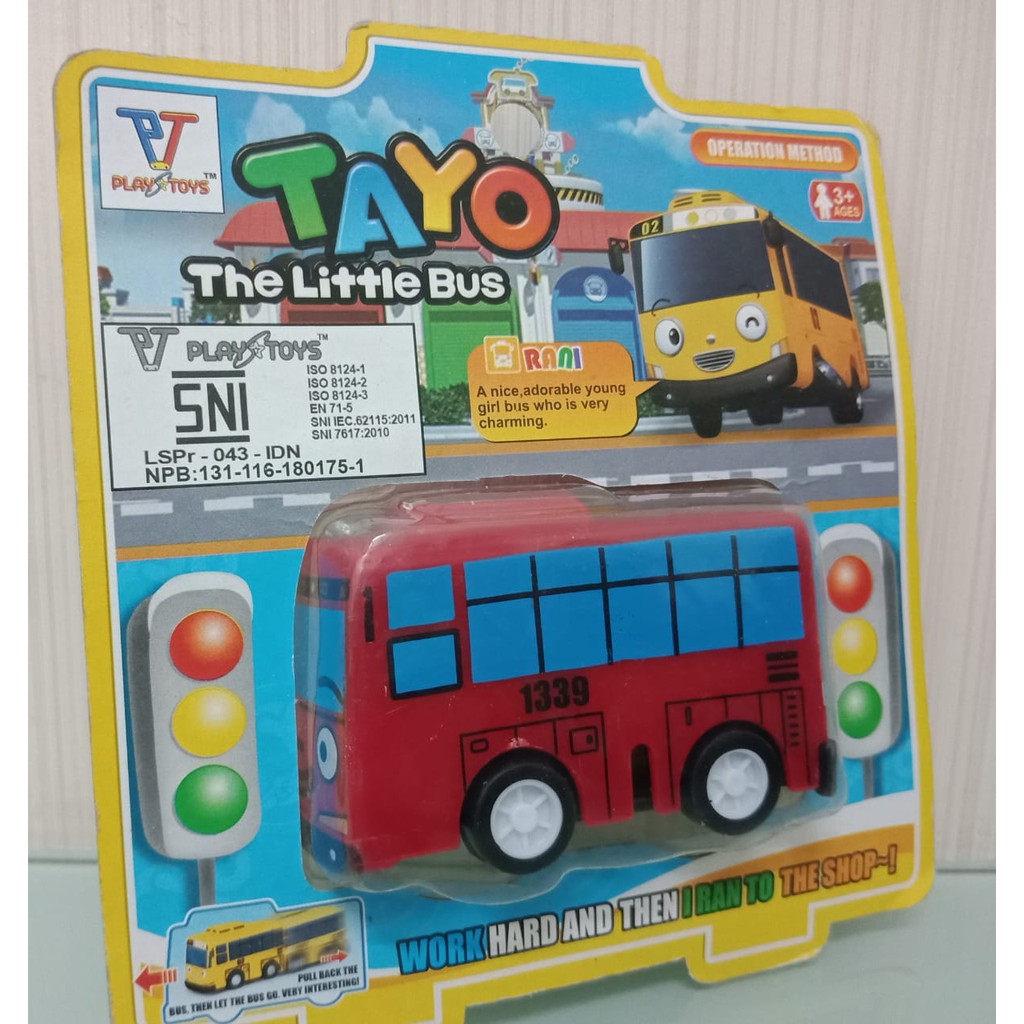Jual MAINAN TAYO MINI -THE LITTLE BUS TAYO | Shopee Indonesia