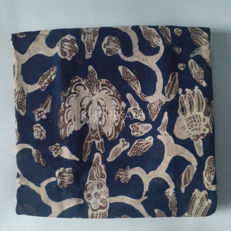 Jual Kain Batik Cilacap Maos Rajasa Mas 229x104cm Kain Panjang Biru ...
